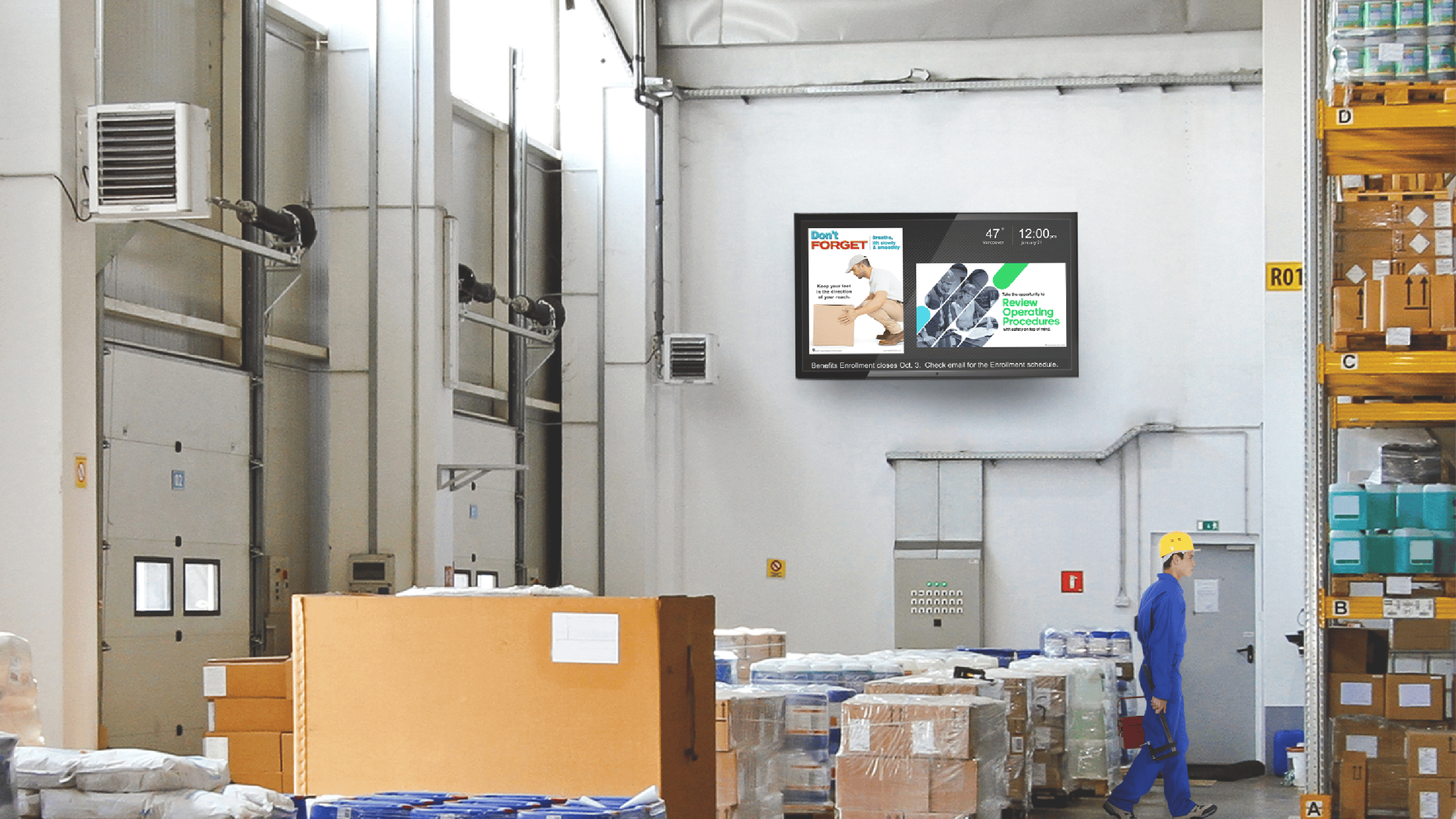 Top 5 Benefits of Digital Signage in the Workplace